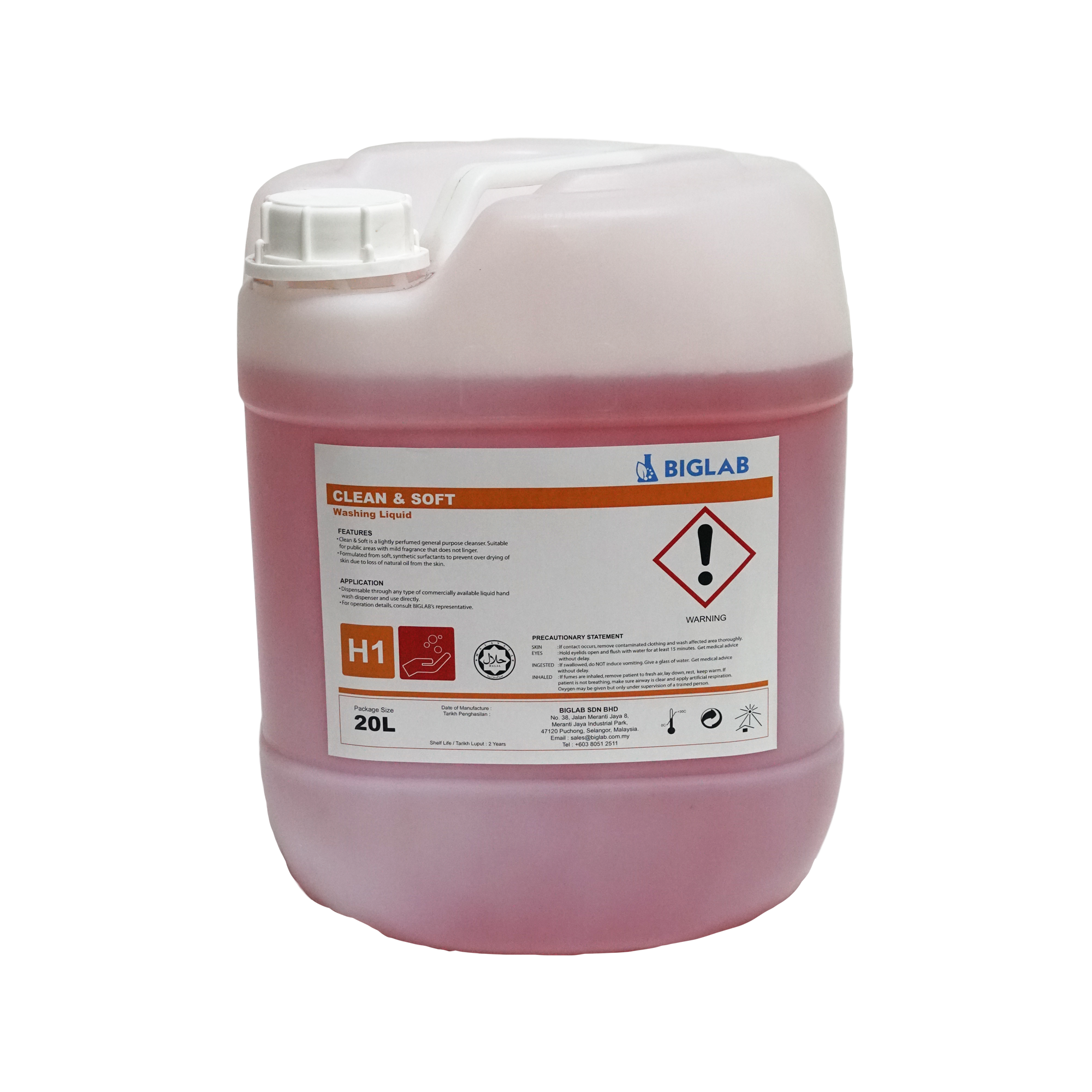 H1-Clean & Soft – BIGLAB Sdn Bhd | A Partner For Warewashing & Cleaning ...