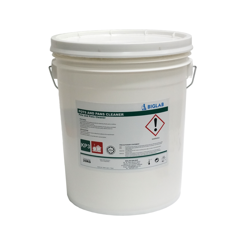 KP3- Pots and Pans Cleaner – BIGLAB Sdn Bhd | A Partner For Warewashing ...